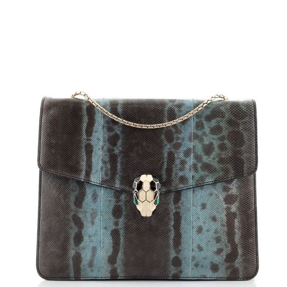 BVLGARI | Bags | Bvlgari Serpenti Forever Shoulder Bag Karung Medium ...